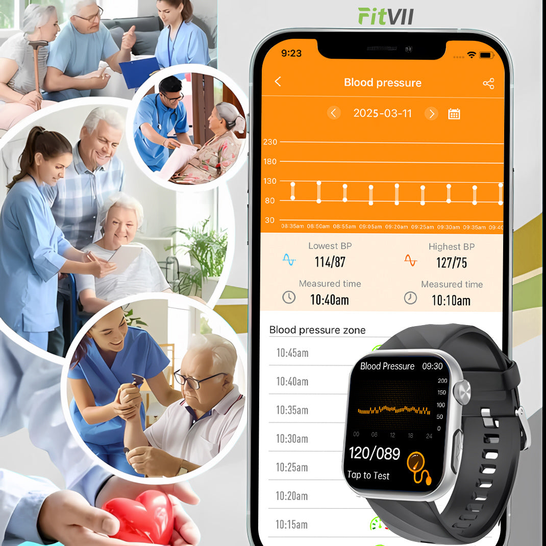 Best blood pressure smartwatch you can trust. – fitvii
