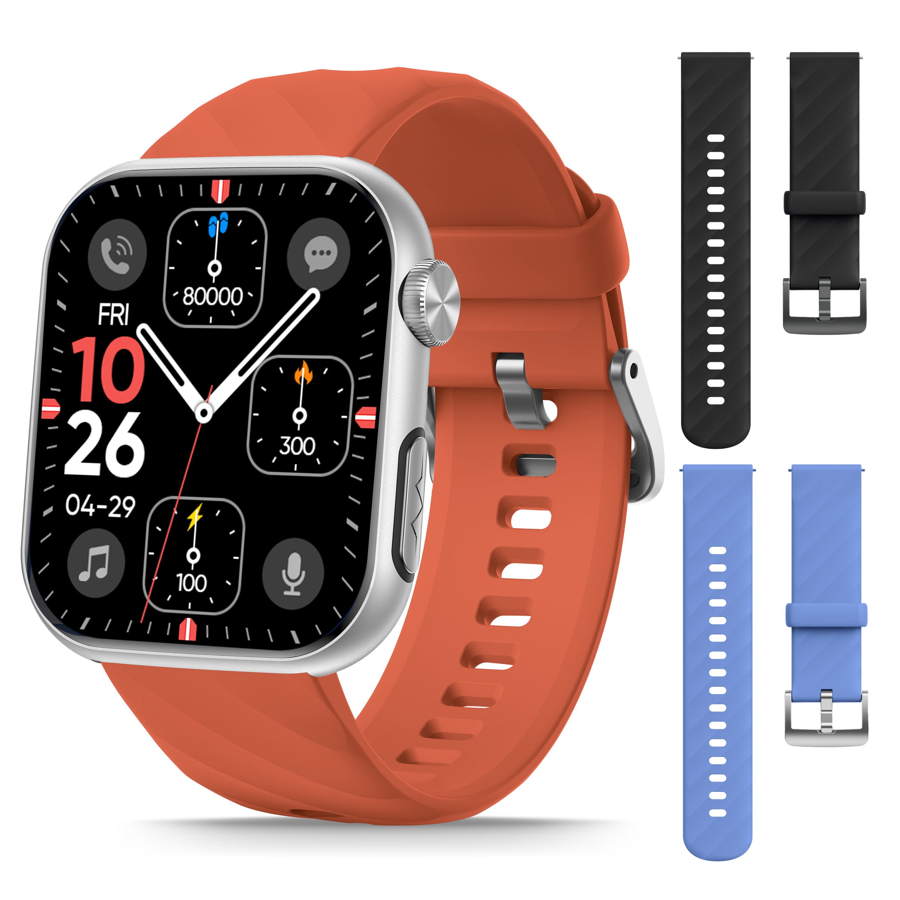 Best Upgrade FITVII® GT5 Pro Max Blood Pressure Monitoring Watch With ...