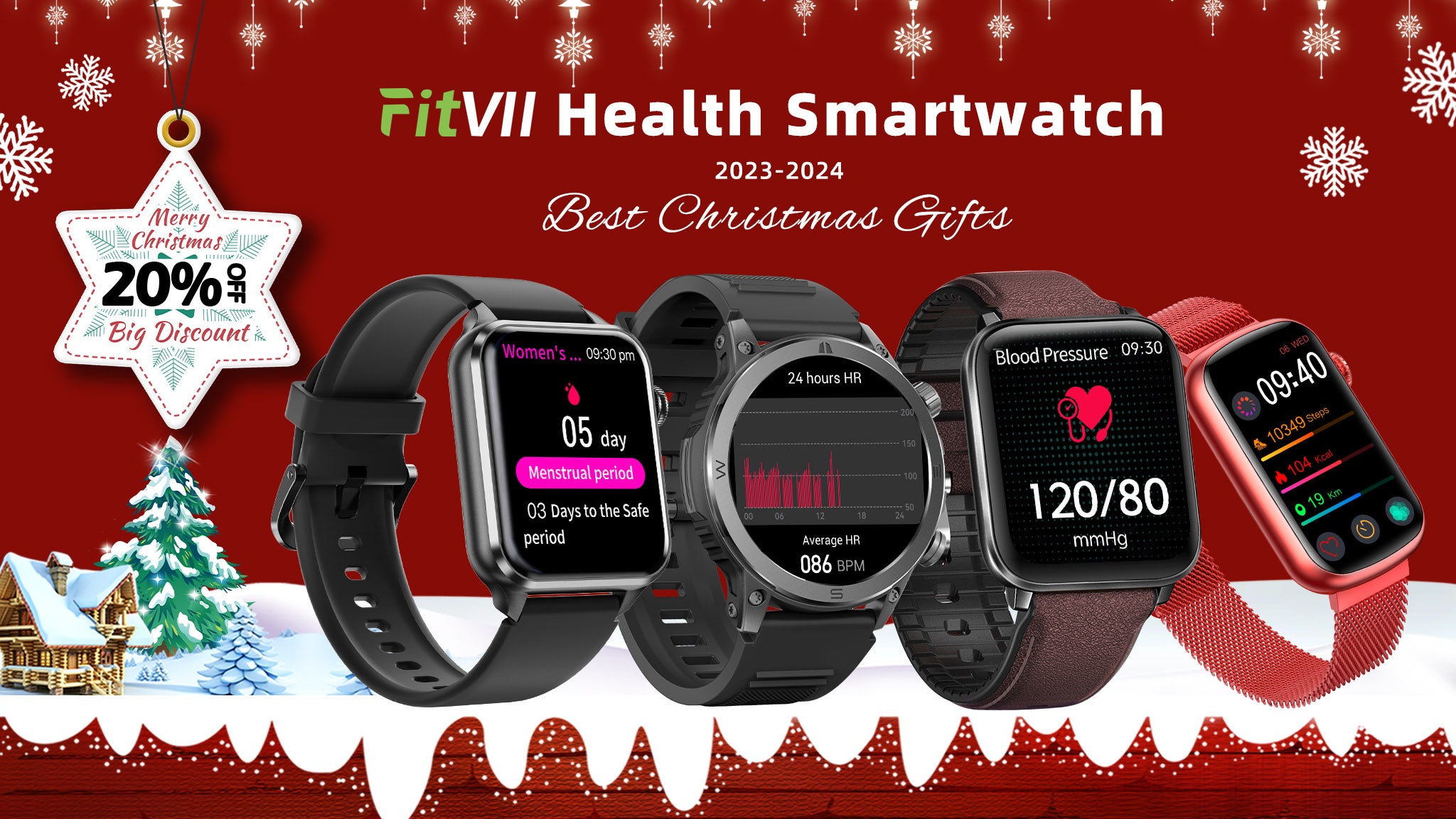 fitness products and blood pressure smartwatch you can trust. – fitvii