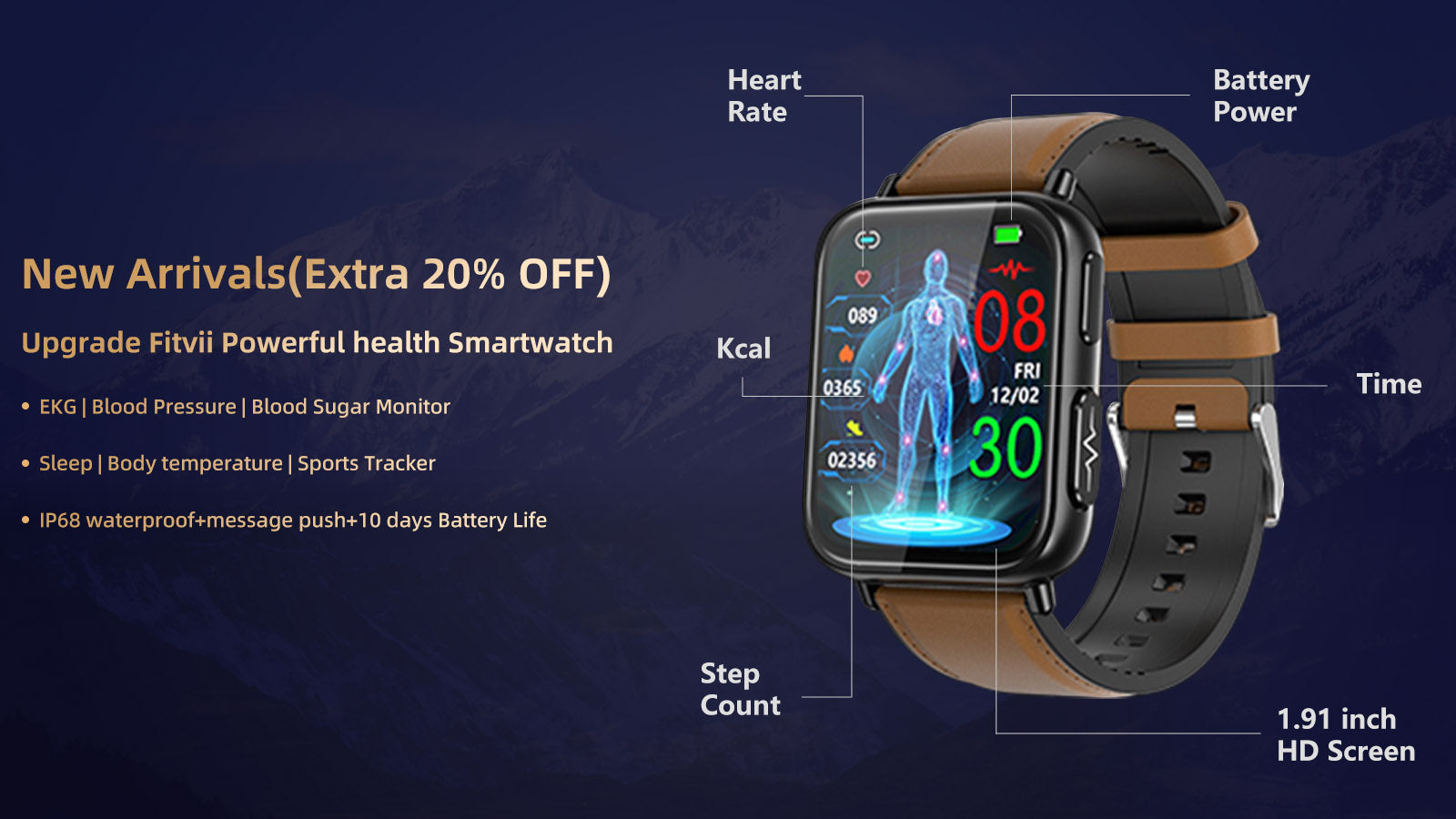 fitness products and blood pressure smartwatch you can trust. – fitvii