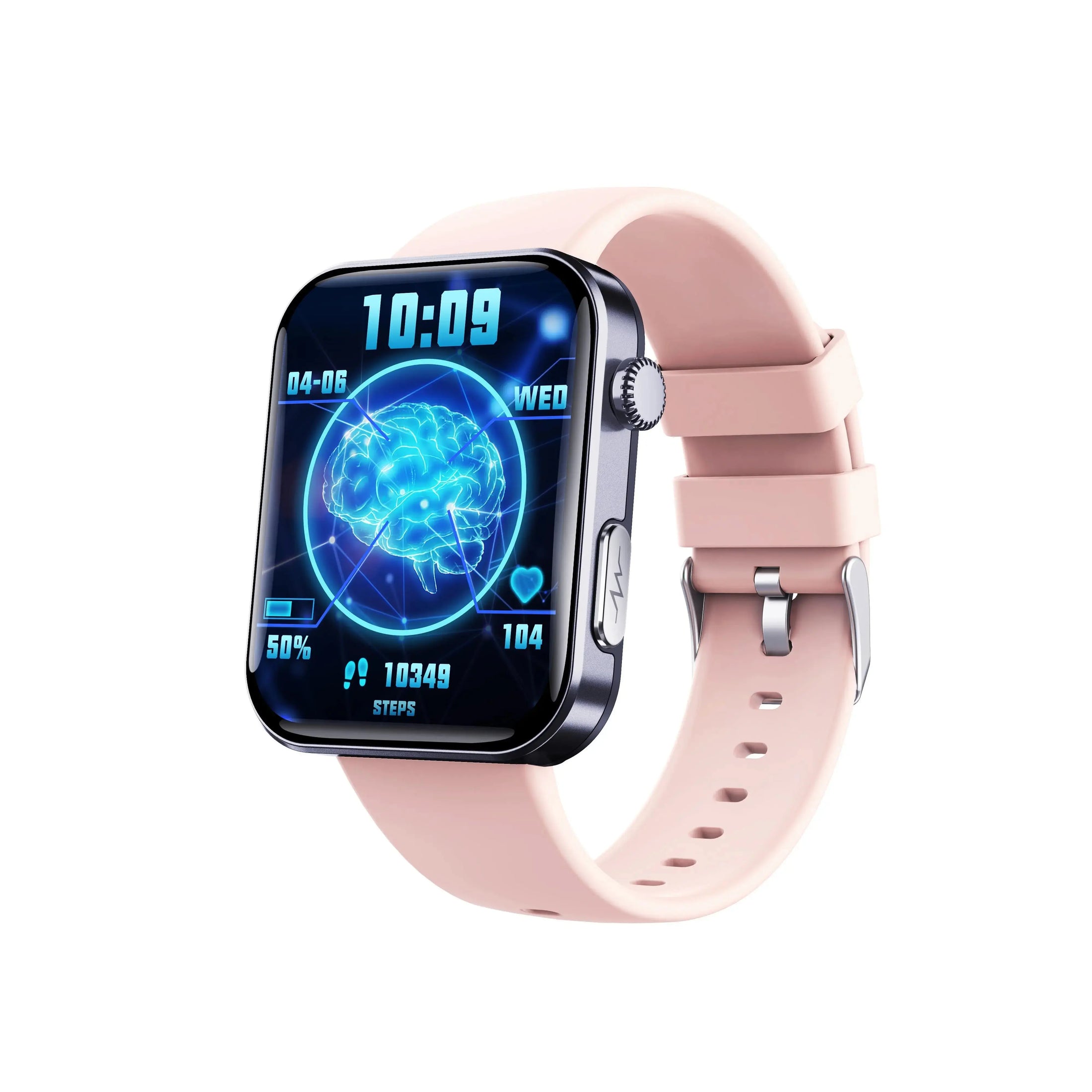 FitVII Pulse Max Smart Watch With Fall Detection Blood Glucose Blood P ...