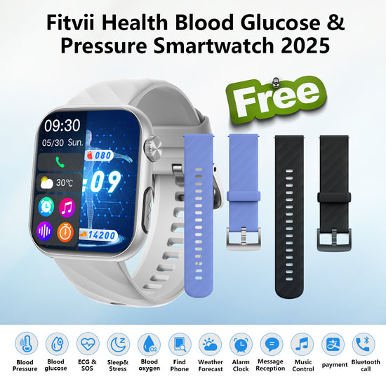 Best Upgrade FITVII® GT5 Pro Max Blood Pressure Monitoring Watch With ...