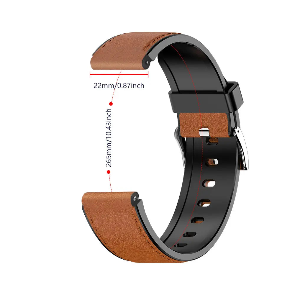FitActive Series TPU/Leather 6 Types Replacement Watch Straps – fitvii