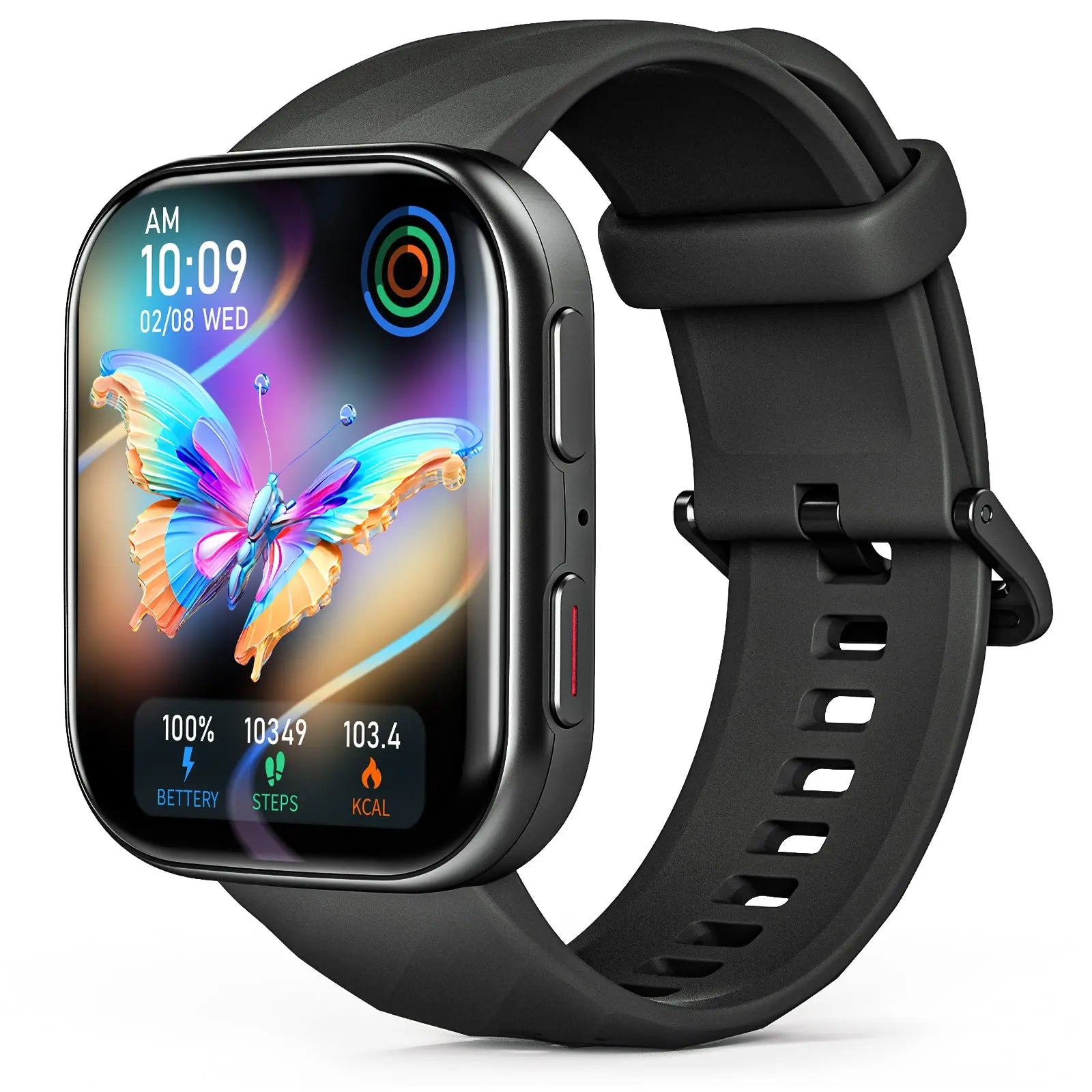 FITVII HM57 Health & Fitness Tracker (Answer/Make Calls), Smart Watch ...